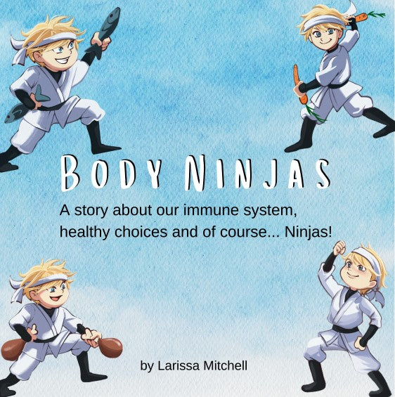 Body Ninja story book printable PLUS Healthy Choices Coloring Book ...